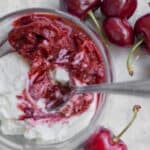 Homemade Baby Food - Cherry Puree • Simple Gray T-Shirt