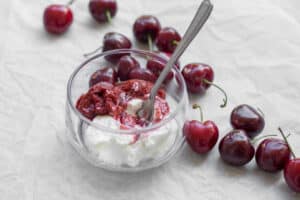 Simplest Cherry Puree (for Babies and Adults) • Simple Gray T-Shirt