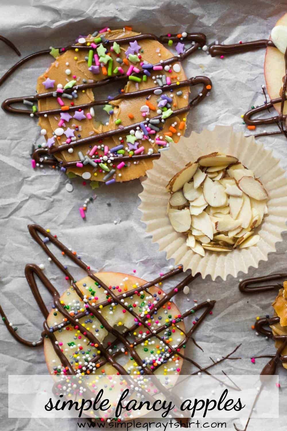 Simple, Healthy Apple Donuts • Simple Gray T-Shirt