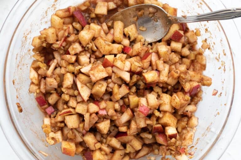 Traditional Apple Walnut Charoset (Ashkenazi Passover Recipe) • Simple ...