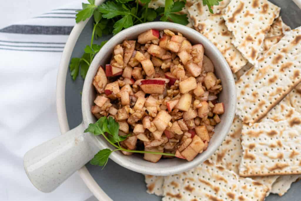 Simple Passover Charoset Recipe • Simple Gray T-Shirt