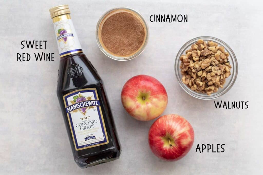 Simple Passover Charoset Recipe • Simple Gray T-Shirt