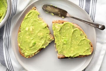 3-Ingredient Dunkin' Avocado Toast (Copycat Recipe) • Simple Gray T-Shirt