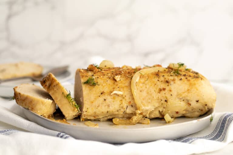 Baked Gefilte Fish Loaf • Simple Gray T-Shirt