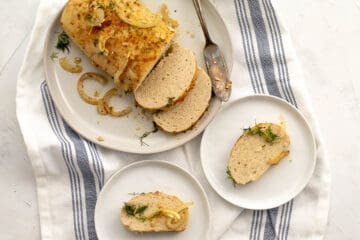 Baked Gefilte Fish Loaf • Simple Gray T-Shirt