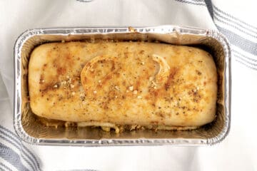 Baked Gefilte Fish Loaf • Simple Gray T-Shirt