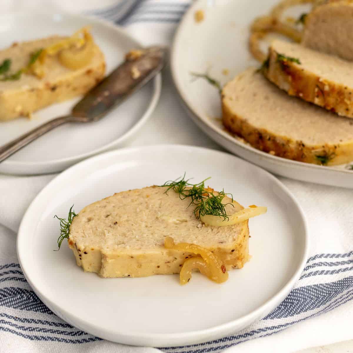 Baked Gefilte Fish Loaf • Simple Gray T-Shirt