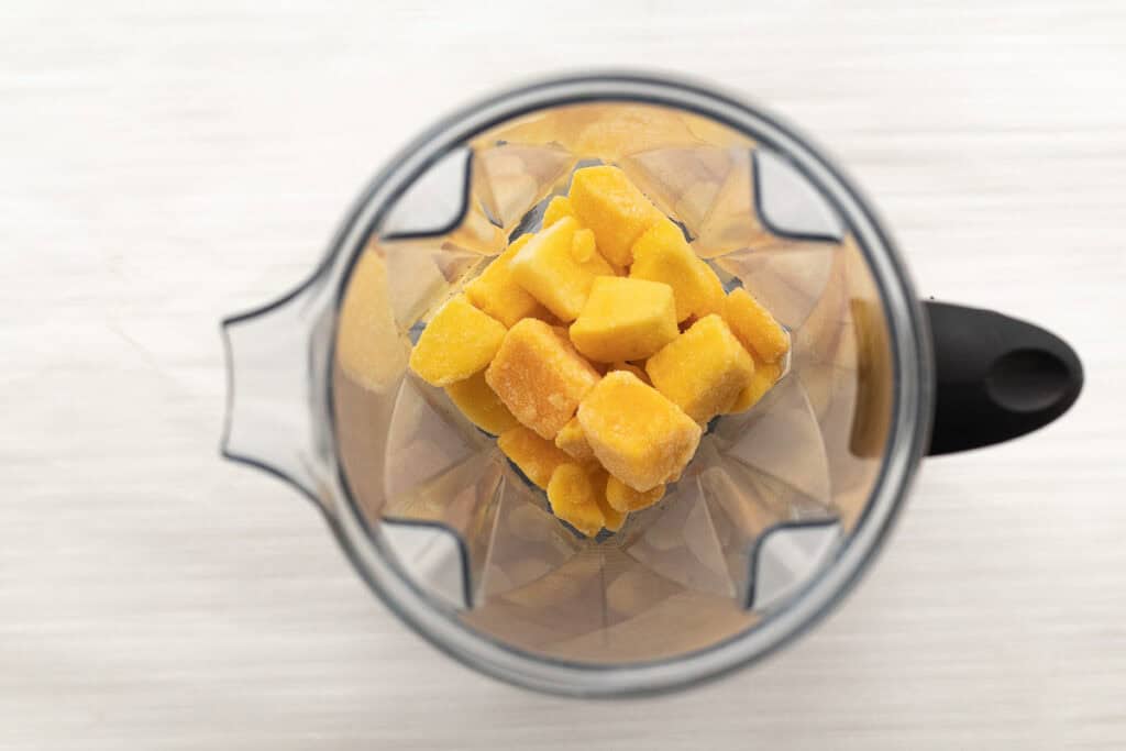 Frozen Mango Puree for Babies • Simple Gray T-Shirt