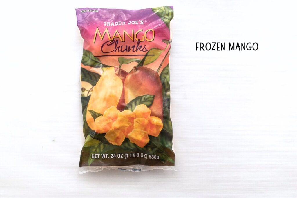 Frozen Mango Puree for Babies • Simple Gray T-Shirt