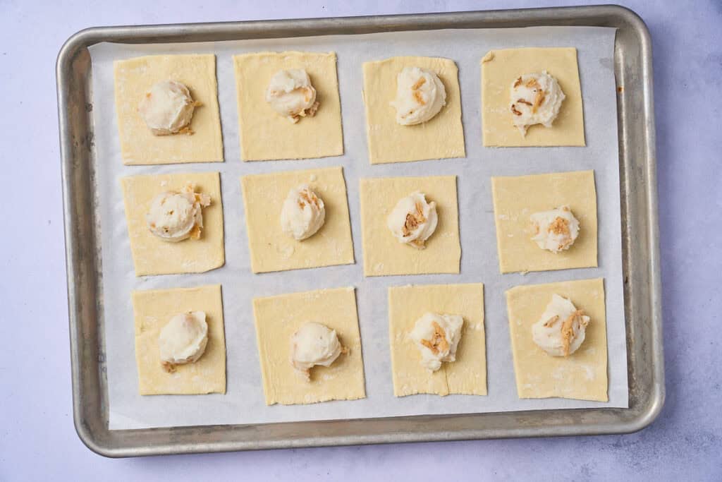3-Ingredient Mashed Potato Puff Pastry Appetizer