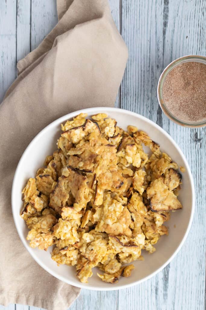 Fried Matzo (aka Matzo Brei) for Passover • Simple Gray T-Shirt