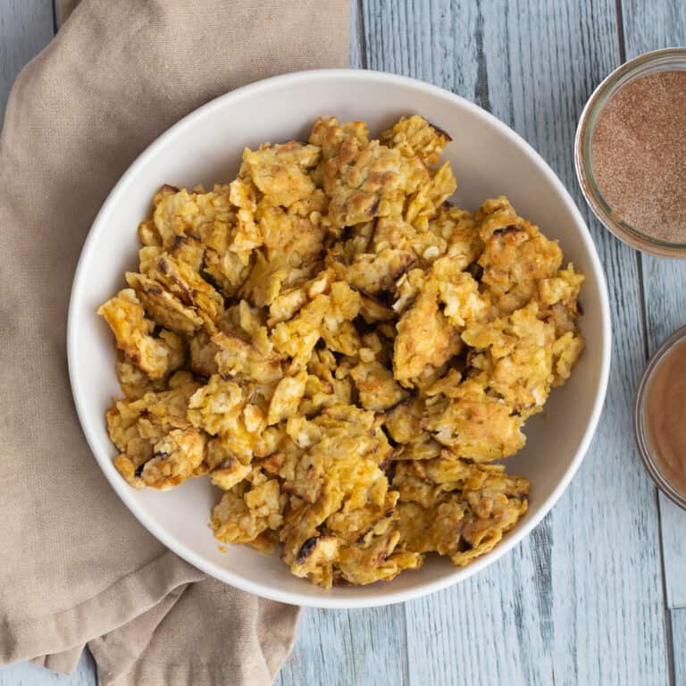 Fried Matzo (aka Matzo Brei) for Passover • Simple Gray T-Shirt