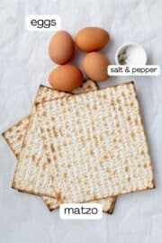 Fried Matzo (aka Matzo Brei) for Passover • Simple Gray T-Shirt