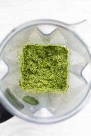 5-Minute Spinach Pesto (No Basil Needed!) • Simple Gray T-Shirt